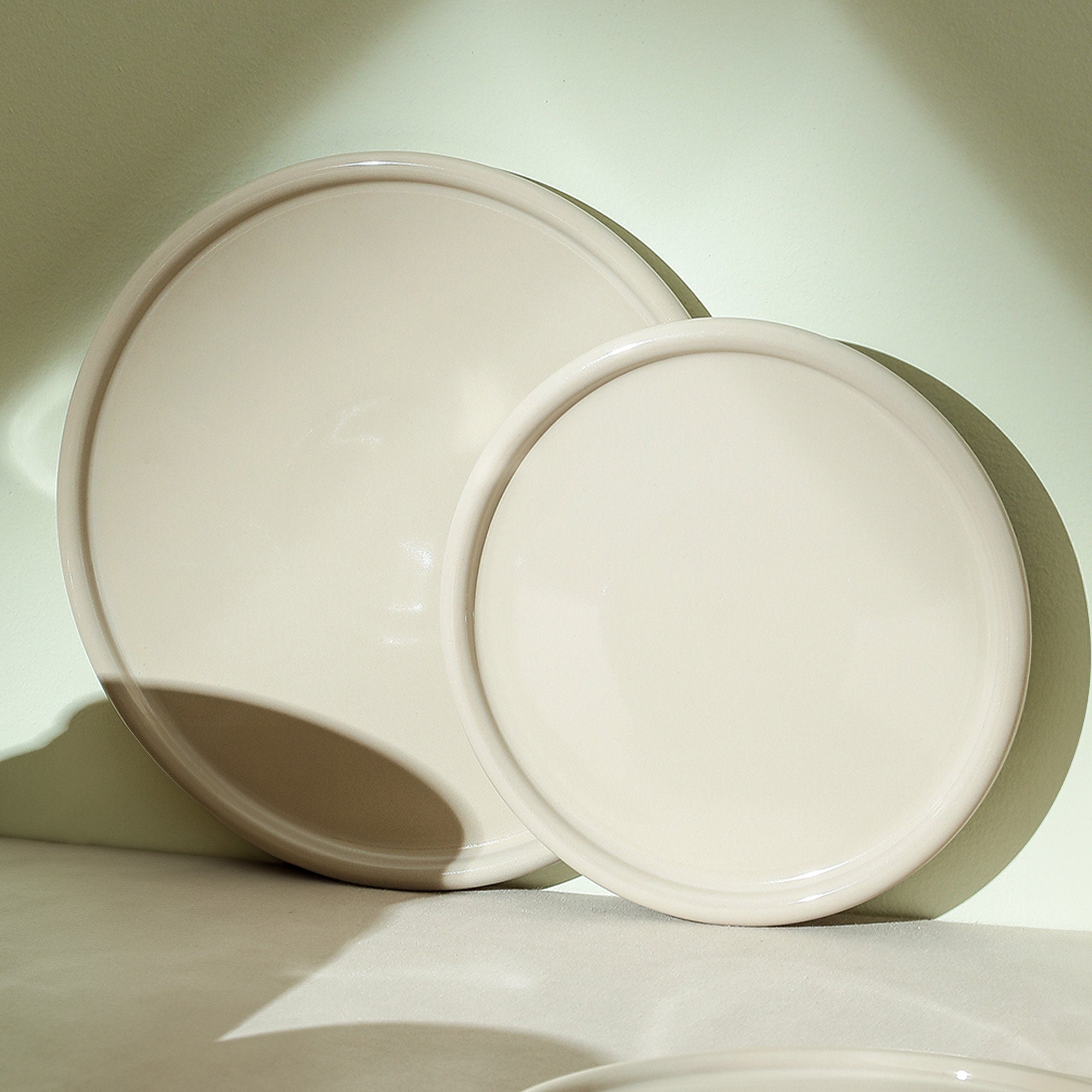 Stone + Lain Eden Stoneware Beige Dinner Plate | 4-Piece – stonelain.co